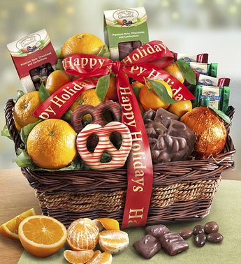 Christmas Fruit Baskets | Holiday Fruit Baskets | 1800Baskets