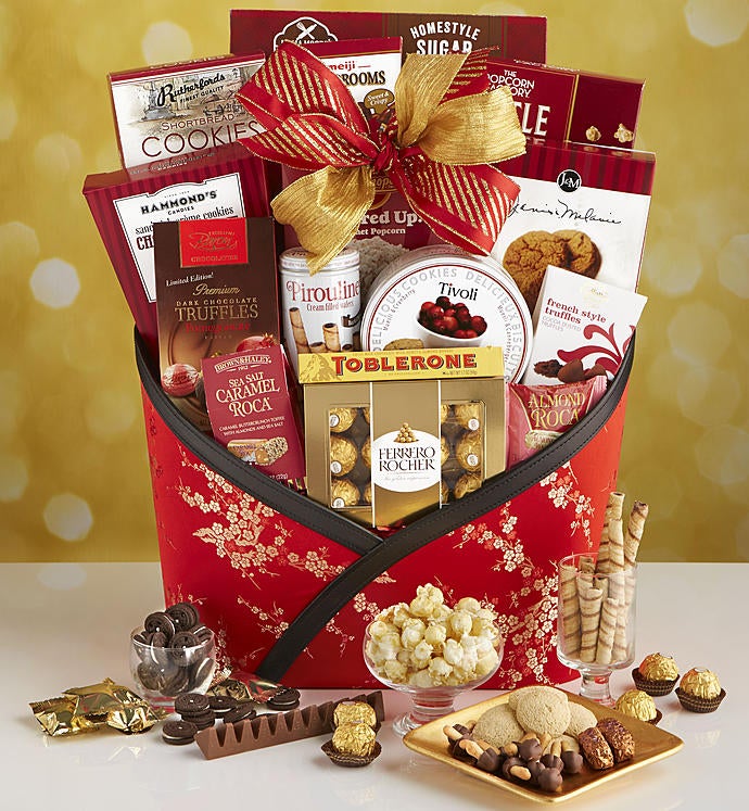 Christmas Gift Baskets Delivery | Holiday Gift Baskets | 1800Baskets