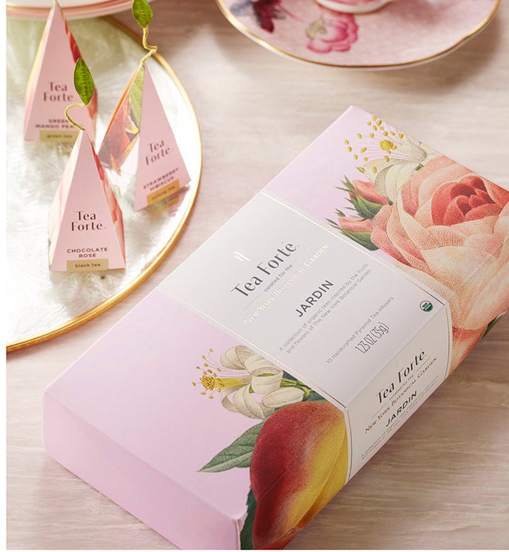 Tea Forte® NY Botanical Garden Jardin Gift Box Set | 1800Baskets.com