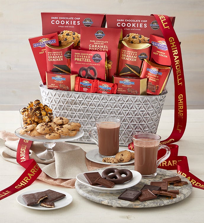 Classic Ghirardelli Gift Basket