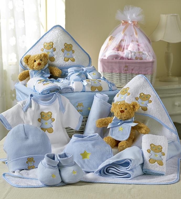 Comfy Baby Newborn Boy Basket